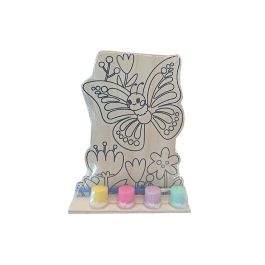 Kaleidoscope Paint Your Own Wooden Butterfly Standee